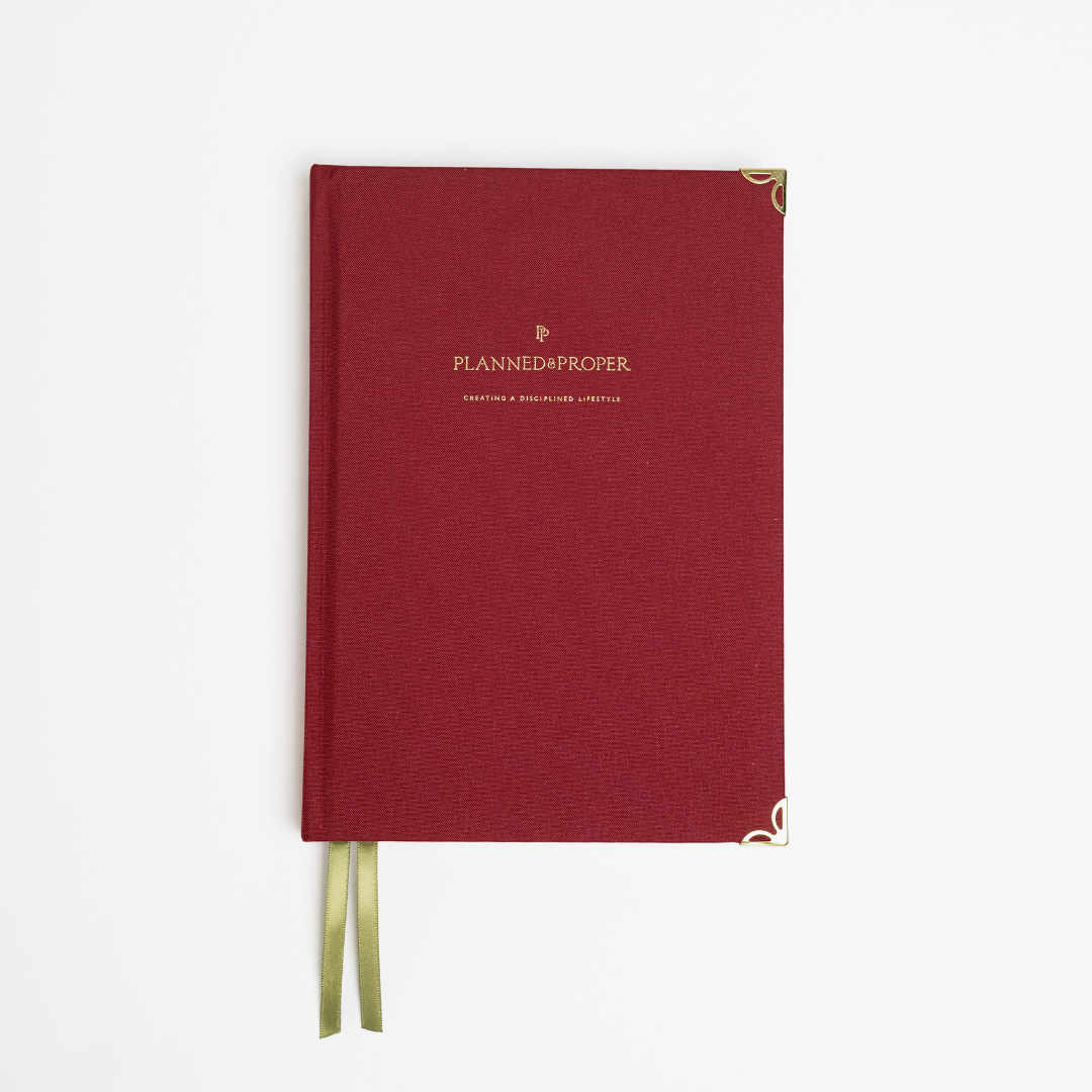 Planned and Proper–12-Month Weekly & Daily Planners to Inspire Success