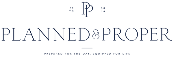 Daily & Weekly Planners – Planned and Proper